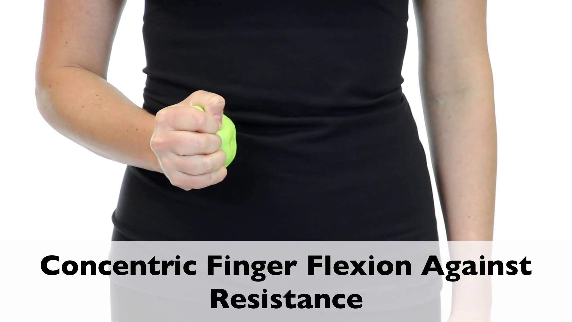 Concentric Finger Flexion Against Resistance | Interactive Biology ...